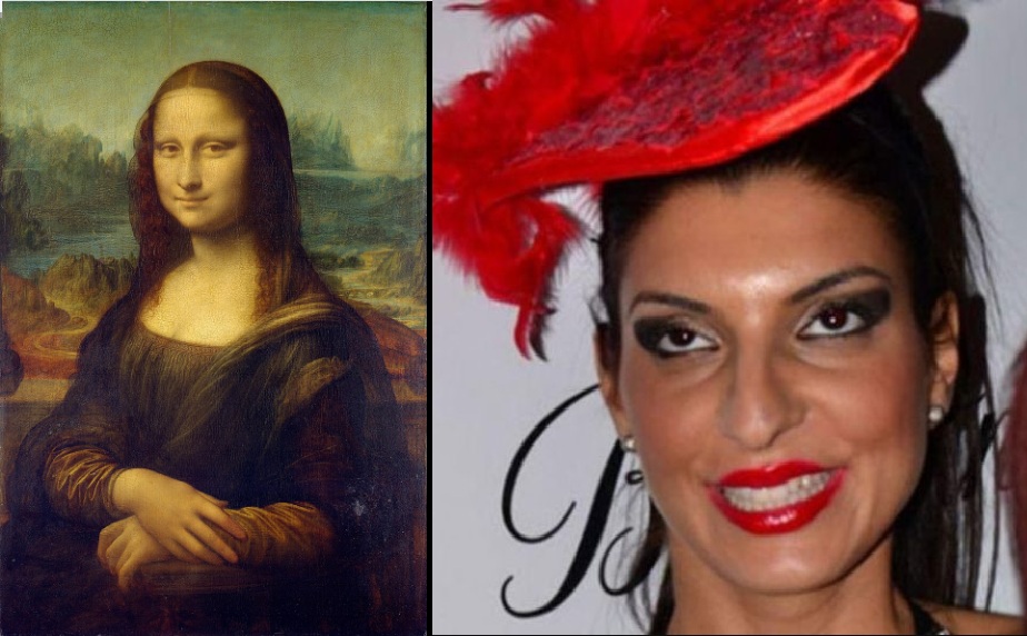 Preafrumoasa actriță Andreea Tonciu, care seamănă perfect cu Mona Lisa ...